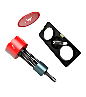 Bohr-Fixx and drilling template set