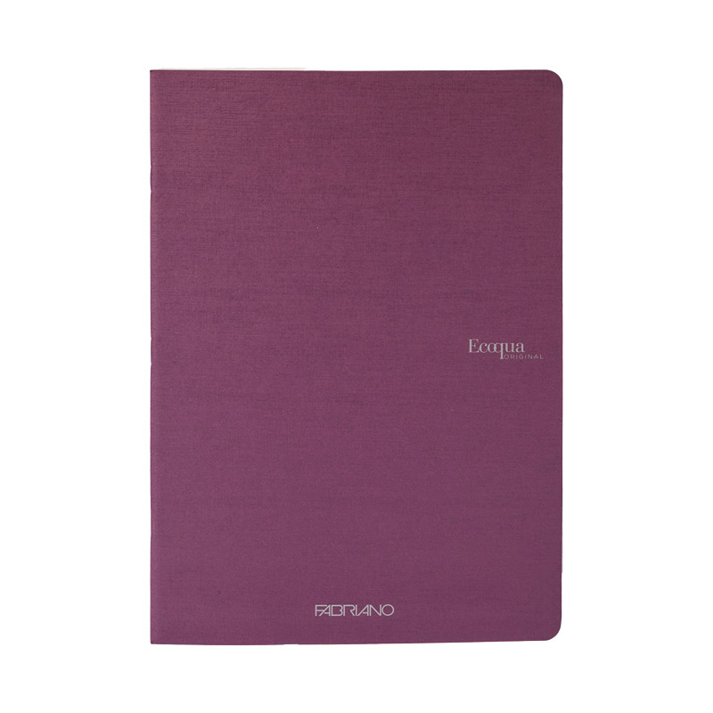 SVESKA MEKI POVEZ A5 TAČKE 40L 90G ECOQUA FABRIANO 19140112 LJUBIČASTA (VINO)