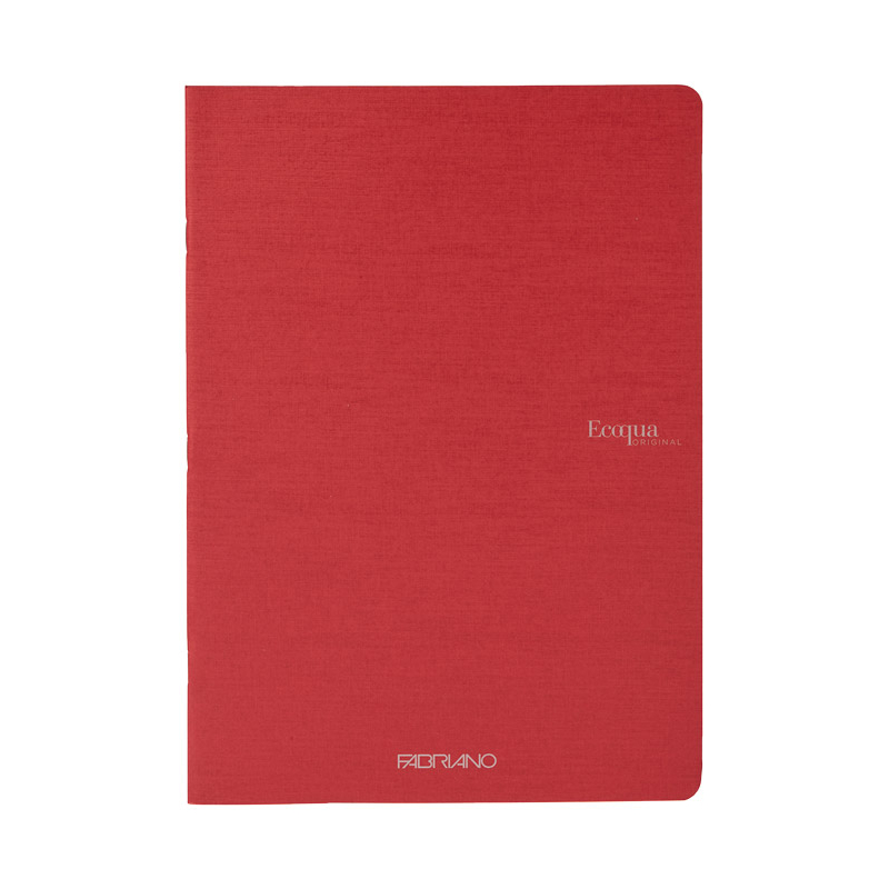 SVESKA MEKI POVEZ A5 TAČKE 40L 90G ECOQUA FABRIANO 19140103 TAMNO CRVENA (CHERRY)