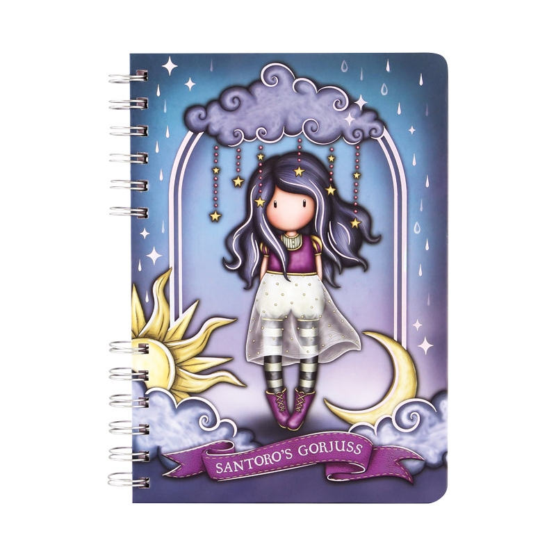 NOTES SPIRALA LINIJA 192L WHATEVER THE WEATHER LITTLE STORM CLOUD GORJUSS 1258GJ01