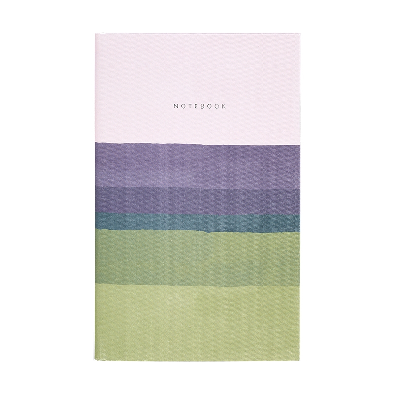 NOTES 13X21CM LINIJE 192STRANE S GUMICOM STRIPES MAUVE FSC CASTELLI 0QO4IS-009