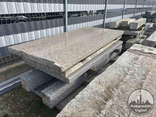 Prodajem granitne i mermerne ploce 50 m3