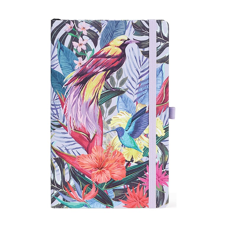 NOTES 13X21CM LINIJE 192STRANE S GUMICOM EDEN PARADISE FSC CASTELLI 0QO4IE-001