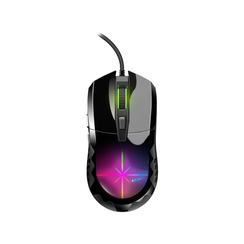 GENIUS MOUSE GX GAMING SCORPION M715, BLACK, USB, RGB, 7200DPI, 6 BUTTONS