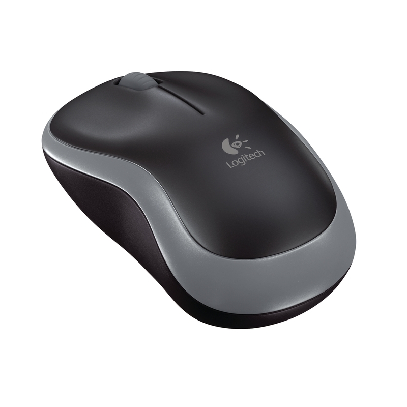LOGITECH M185 WIRELESS MOUSE FOR NOTEBOOK SWIFT GREY
