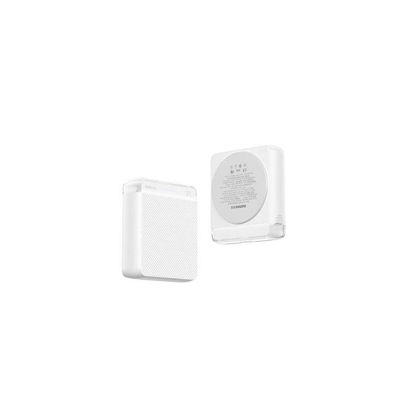 REMAX RPP-9W WHITE 20W MAGNETIC WIRELESS CHARGING POWER BANK 10000MAH