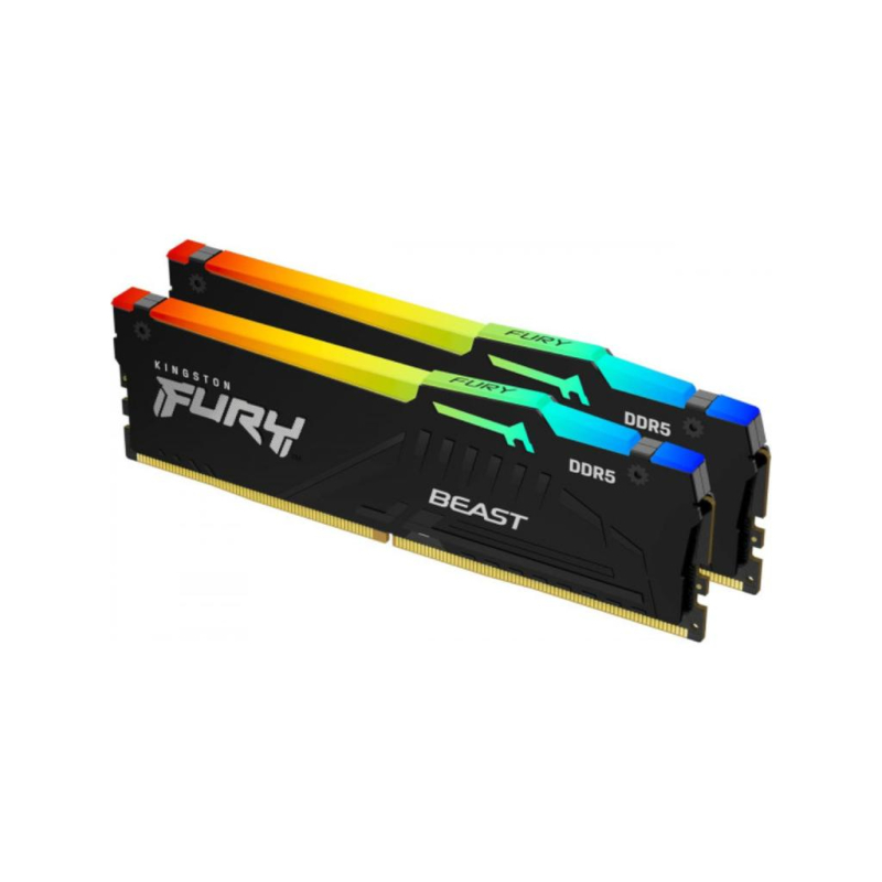 MEMORIJA KINGSTON 16GB(2X8GB)/DIMM/DDR5/5600MHZ/CL40/FURY BEAST
