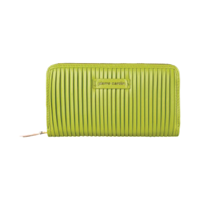 NOVČANIK EKO-KOŽA ŽENSKI DUGI 1ZIP PIERRE CARDIN 1040MISS10 NEON ZELENA (VERDE ACID)