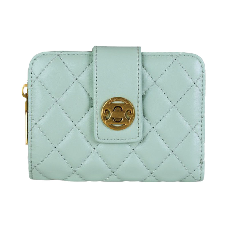 NOVČANIK EKO-KOŽA ŽENSKI MANJI 1KOPČA PIERRE CARDIN 1241MISS12 PASTELNO ZELENI (VERDE)