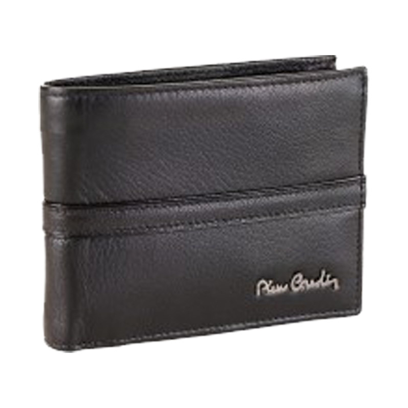 NOVČANIK KOŽNI MUŠKI PIERRE CARDIN 8806TILAK108BLK CRNI