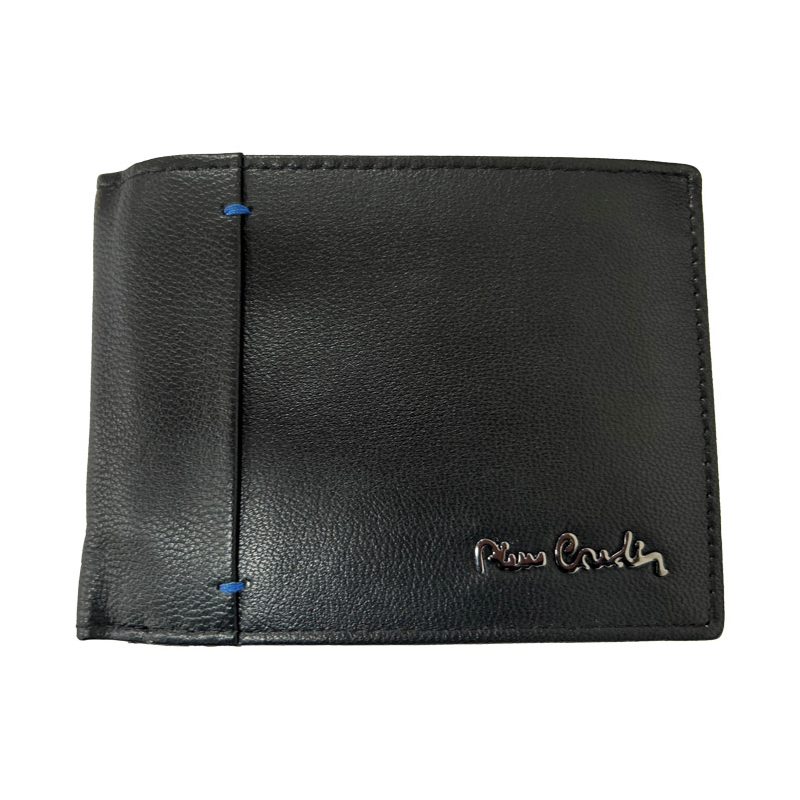 NOVČANIK KOŽNI MUŠKI PIERRE CARDIN 8806TILAK142 CRNO-PLAVI