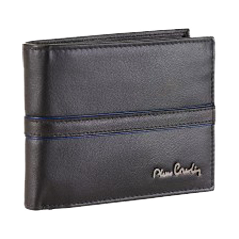 NOVČANIK KOŽNI MUŠKI PIERRE CARDIN 8806TILAK108BLBL CRNO-PLAVI