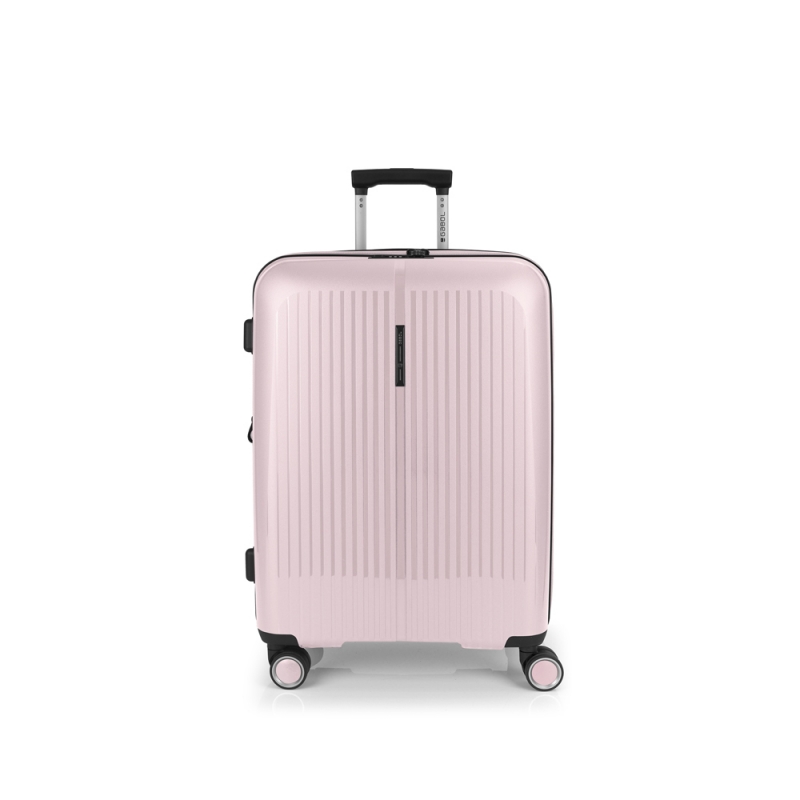 KOFER SREDNJI PROŠIRIVI 45X65X27/30CM BROOKLYN 70/77,8 L-3,4 KG GABOL ROZE