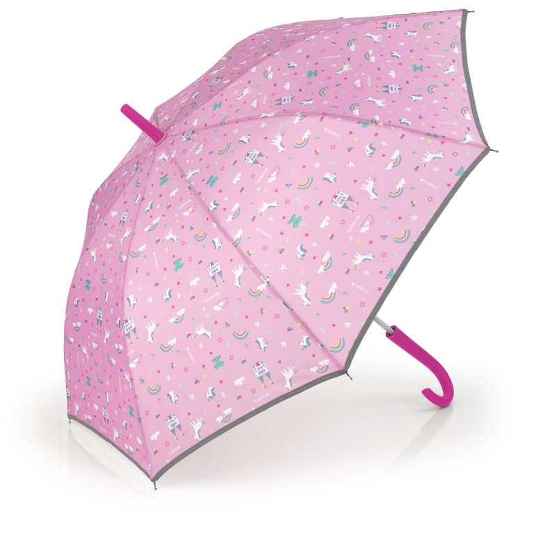 KIŠOBRAN DEČJI 8 REBARA RAINBOW GABOL ROZE