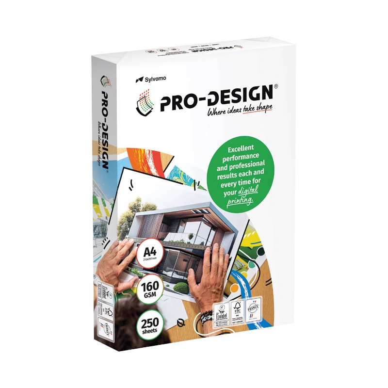 PAPIR PRODESIGN A4 160G PK250 SYLVAMO
