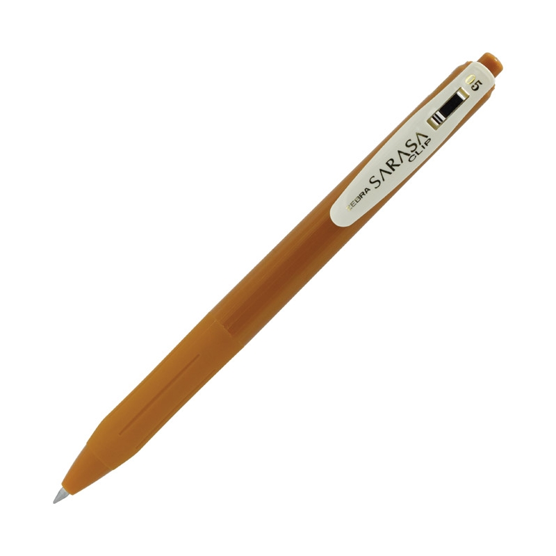 ROLER GEL 0,5MM SA GUMENIM GRIPOM (ULOŽAK TAMNO ŽUTI) SARASA CLIP VINTAGE2 ZEBRA 69319 TAMNO ŽUTI