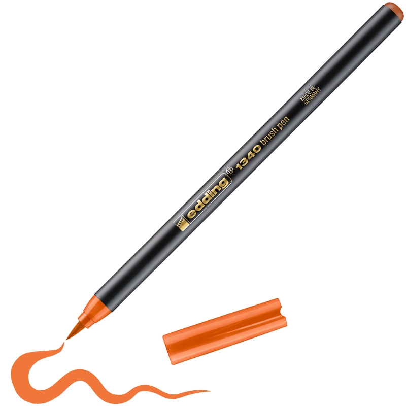 BRUSH FLOMASTERI E-1340, 1-3 MM EDDING NARANDŽASTA