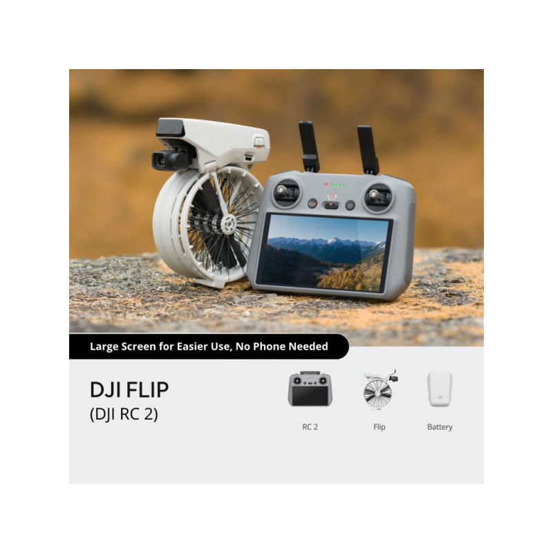DRON DJI FLIP (DJI RC 2)