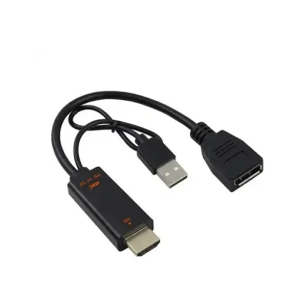 Adapter konverter HDMI M. na Displayport M.F. Kettz H2DP-023 0.23CM 4K60Hz