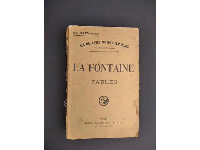 La fontaine - Fables