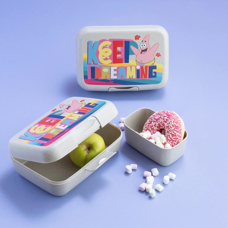 KUTIJA ZA UŽINU – Lunchbox mit Trennschale CANDY L SPONGEBOB PATRICK