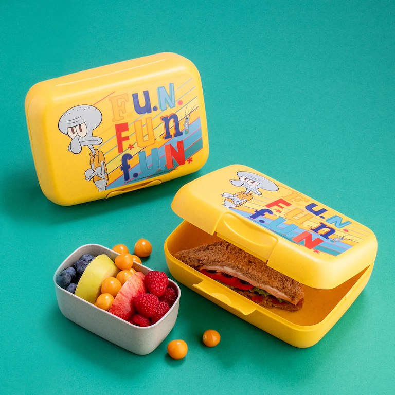 KUTIJA ZA UŽINU – Lunchbox mit Trennschale CANDY L SPONGEBOB PATRICK