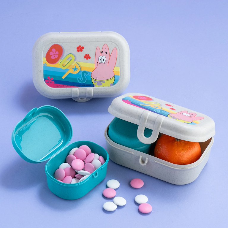 KUTIJA ZA UŽINU – Lunchbox-Set PASCAL READY MINI SPONGEBOB PATRICK