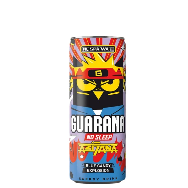 Guarana Energetsko Piće Azijana Blue Candy Explosion 0,25l can