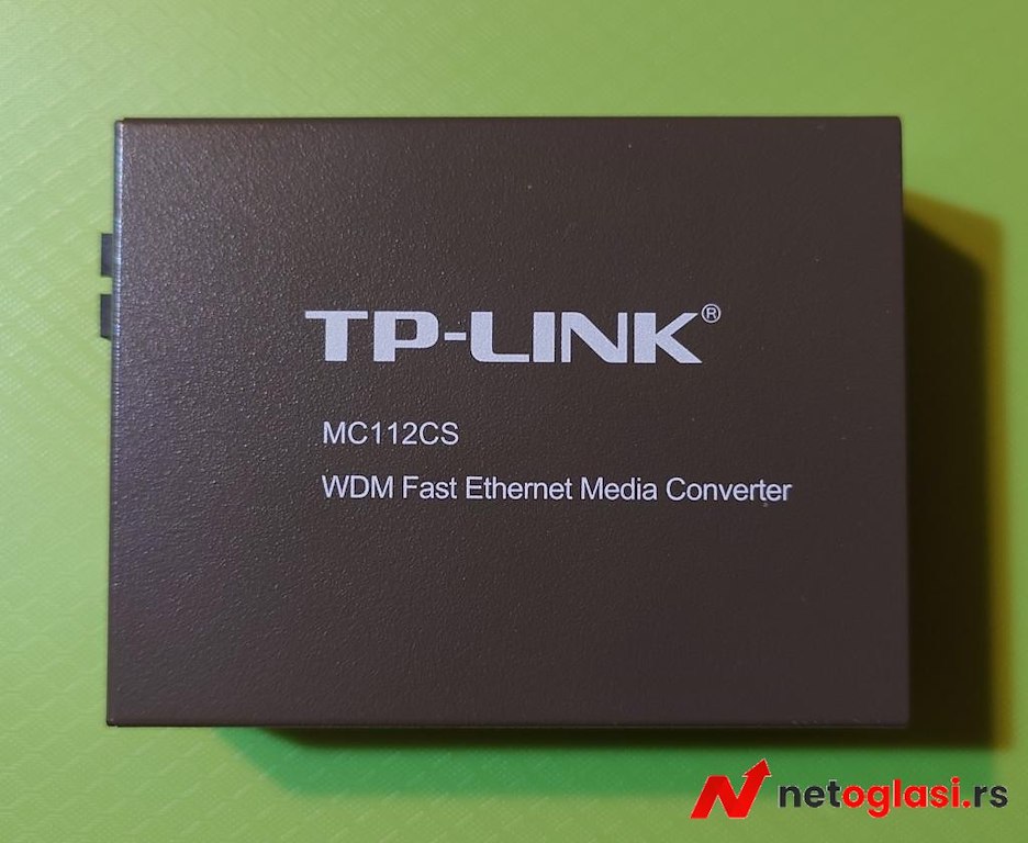 TP-Link MC112CS WDM Fast Ethernet Media Converter 10/100Mbps