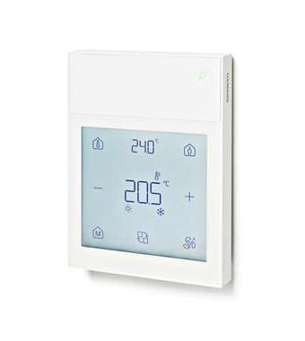 Control unit with Display and temperature sensor, white
QMX6.P34