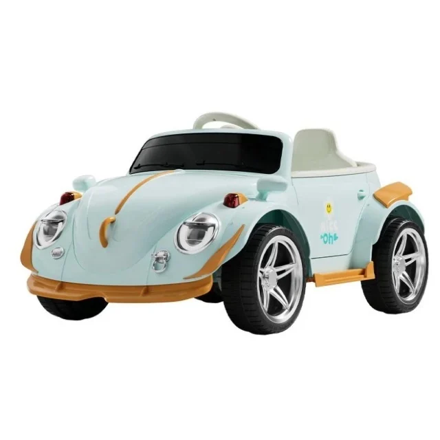 Thema Sport Retro Buba TS-022-2R Plavi - Auto na baterije za decu sa daljinskim upravljačem