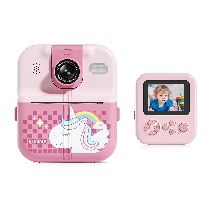 Deciji fotoaparat JWD jednorog roze