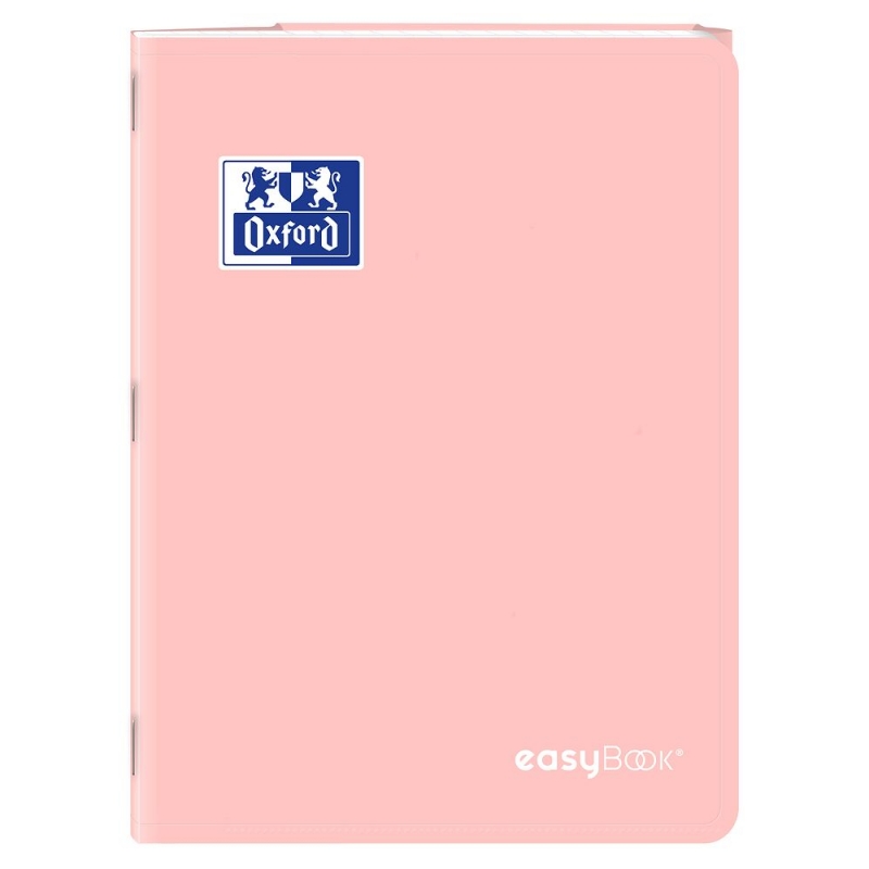 Sveska A5 EasyBook Pastel 60 Lista, 90g, Optički Papir, Margine Oxford Karo