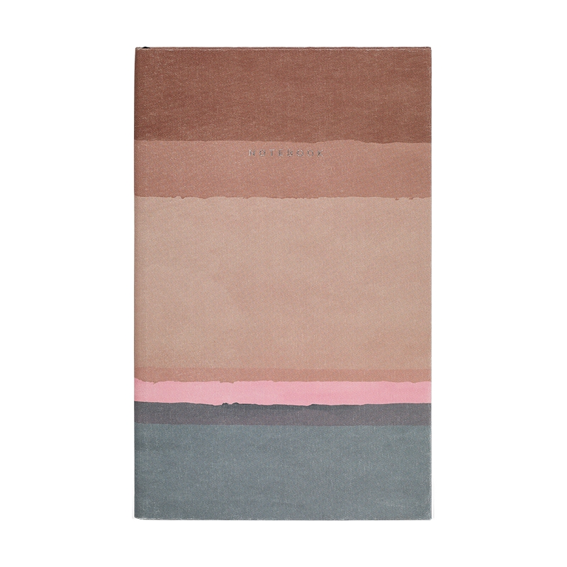 Notes 13x21cm Linije 192strane S Gumicom Stripes Rust FSC Castelli 0QO4IS-011
