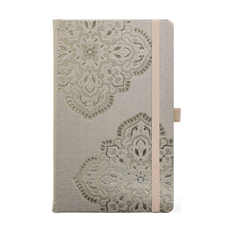 Notes 13x21cm Linije 192strane S Gumicom Oriental Charme Satin Arabesque FSC Castelli 0QO4LO-A93