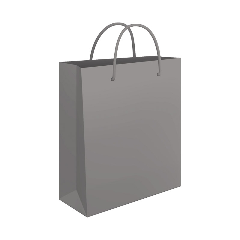 Kese Ukrasne 34x39x10cm Sjajne Plastificirane Fornax Srebrne