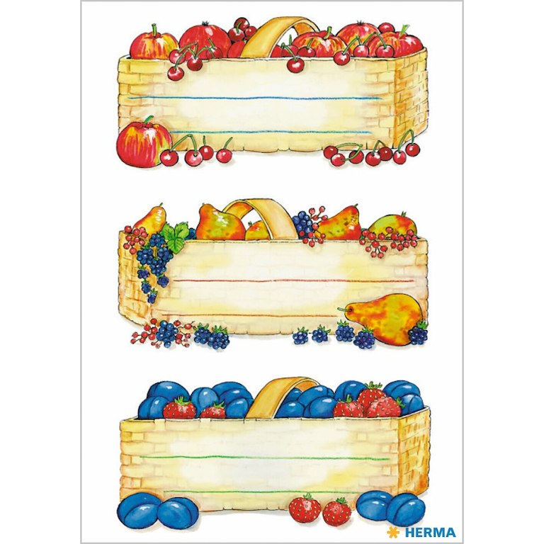 Stikeri VARIO FRUIT BASKETS Herma