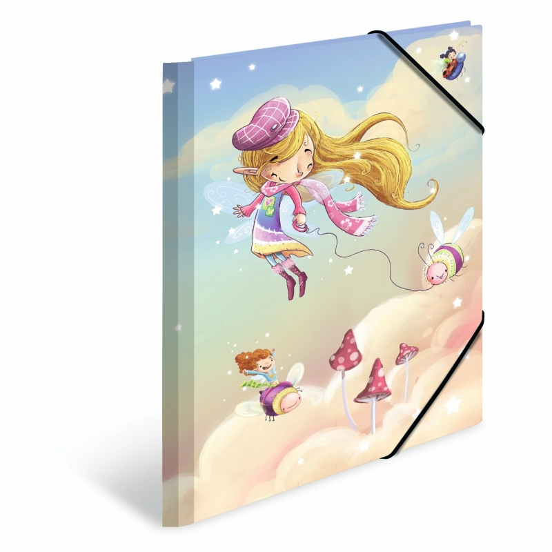 Fascikla Plastificirana Sa Gumicom FAIRY DANCE, 240 X 320 X 15 Mm Herma