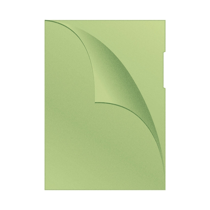 Fascikla "L" U Boji 120my Pp A4 Mat Pk100 Q-Connect Donau KF00309 Zelena