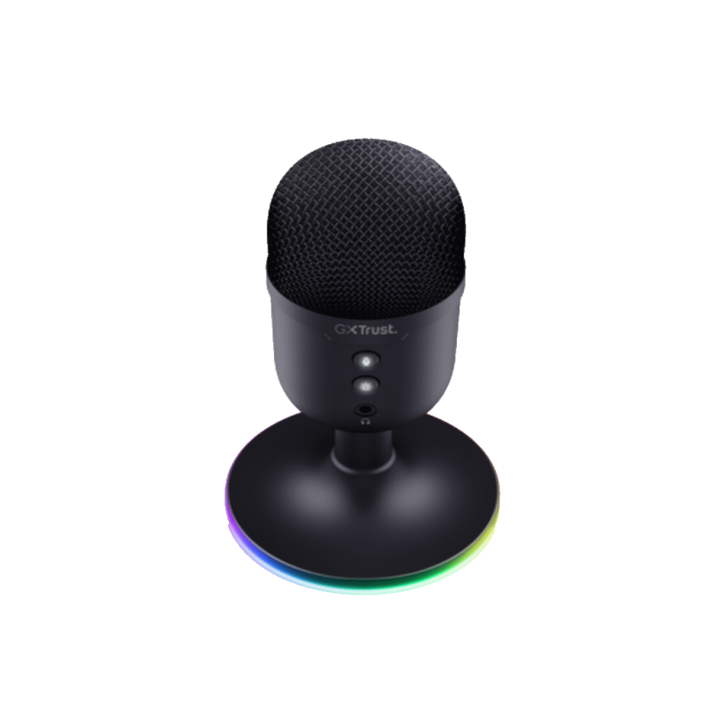 Mikrofon TRUST GXT234 YUNIX USB MICROPHONE Black
