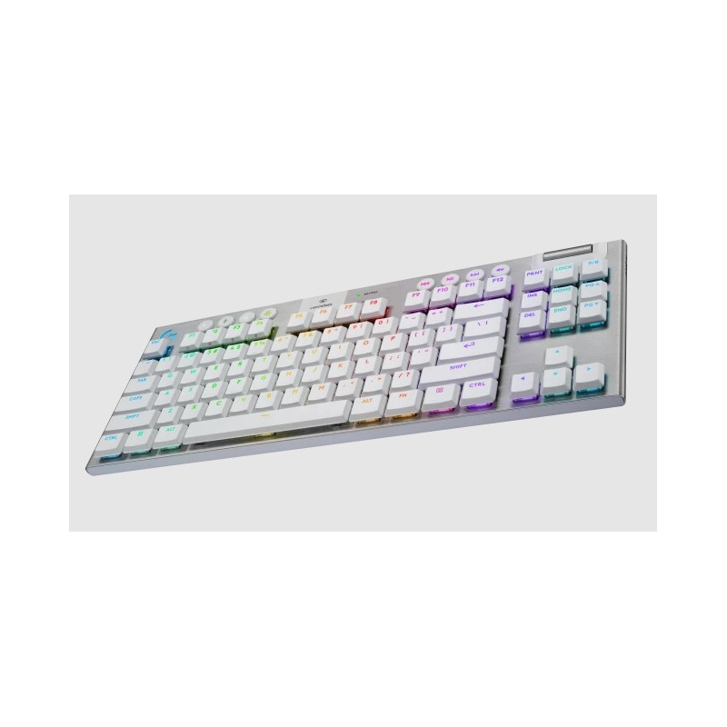 Logitech G915 X LIGHTSPEED TKL LowProfile Wireless Gaming Kbd White, US