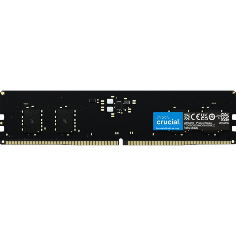 Memorija CRUCIAL 32GB/DIMM/DDR5/5600MHz/Crna