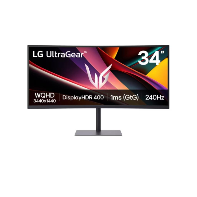 Monitor LG 34G630A-B 34"/VA,Zakrivljeni,21:9/3440x1440/240Hz/1msGtG/HDMIx2,DP,USB C/Freesync/Visina
