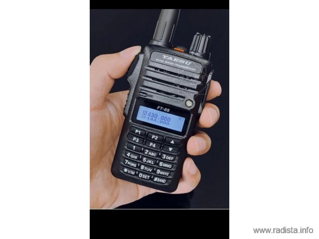 Duoband vhf uhf yaesu ft65