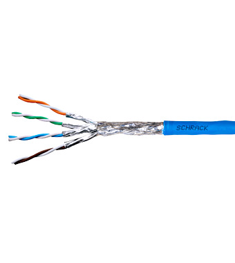 Kabl Cat.7A S/FTP,LS0H-3,1500Mhz,4x2xAWG22,30%,Dca,100m
Dca-s2,d2,a1 / plavi / 100m