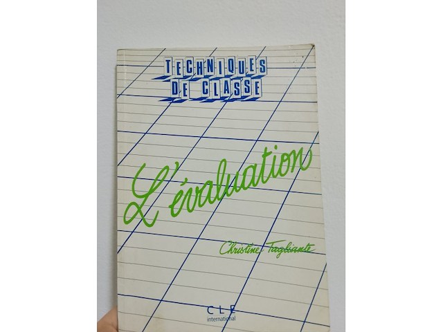 L`EVALUATION - CHRISTINE TAGLIANTE