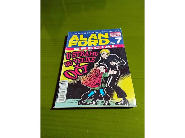 ALAN FORD SPECIJAL br.7 - U STRAHU SU VELIKE OČI