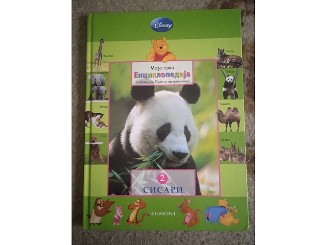 Disney - Moja prva enciklopedija br.2- Vini Pu - Sisari
