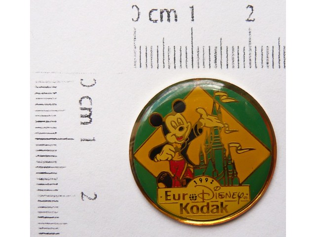 Miki Maus, Euro Disney, Kodak, Diznilend Pariz