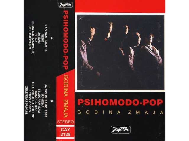 MC: PSIHOMODO POP - Godina zmaja, 1988 1.pres PERFEKTNA